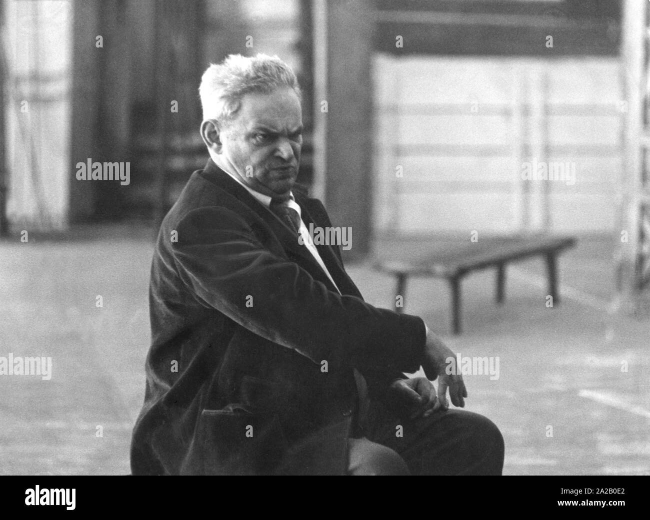 Fritz Kortner, an Austrian director and actor Stock Photo - Alamy