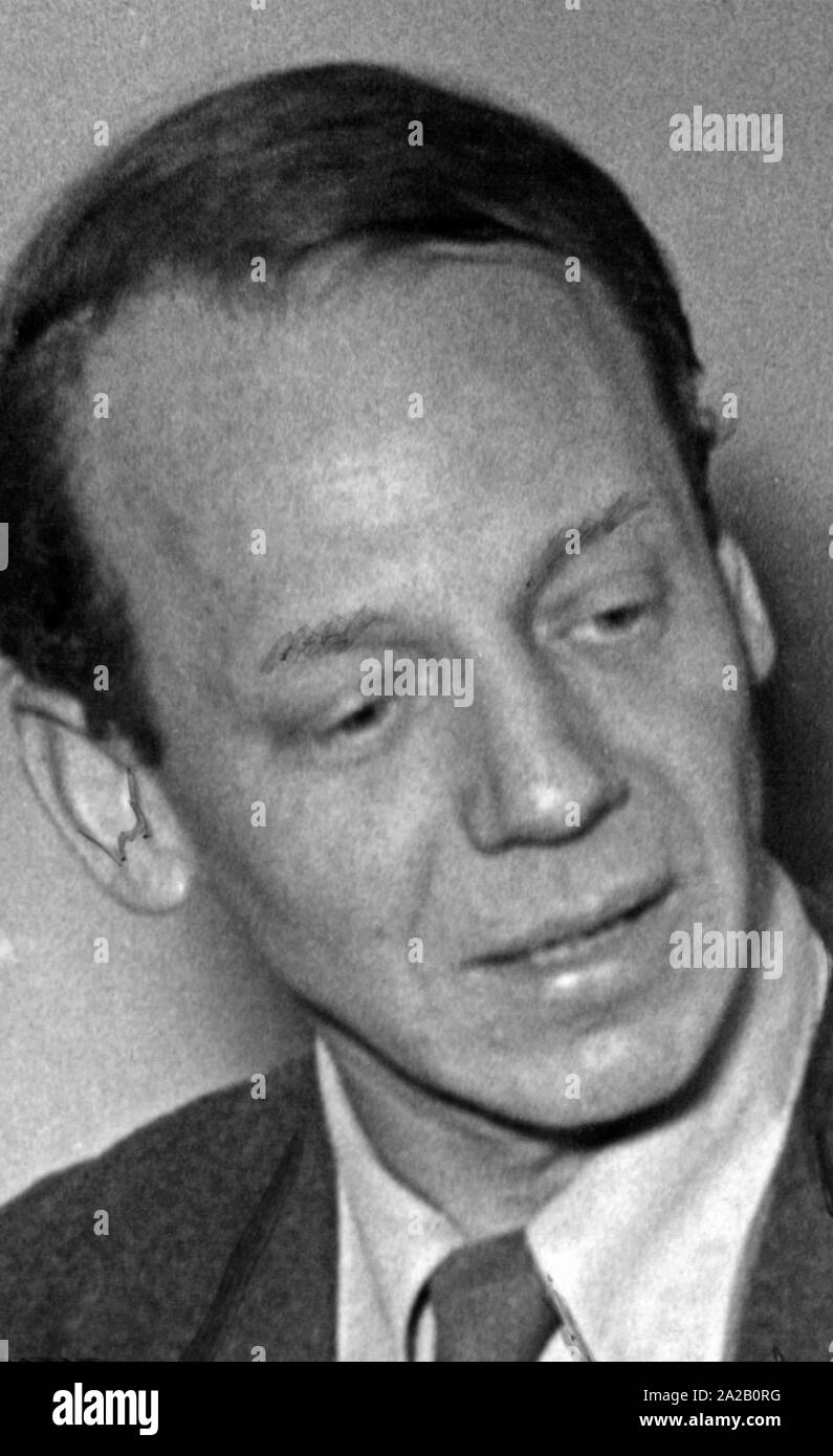 The German actor and director Peter Luehr. (Undated picture Stock Photo ...