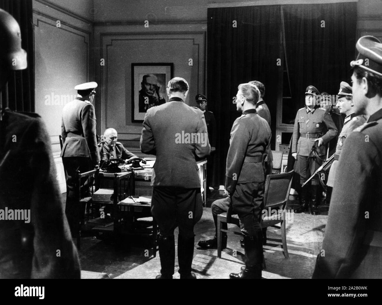 Scene from the film "It Happened on July 20th" by Georg Wilhelm Pabst ...