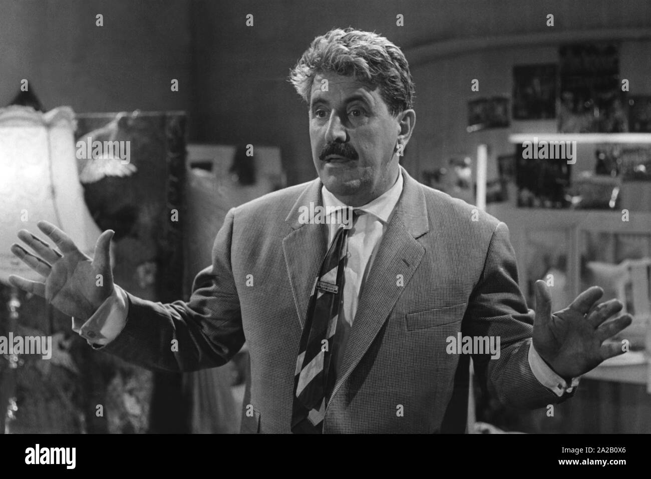 Willy Millowitsch, a German actor, in the movie "The True Jacob Stock ...