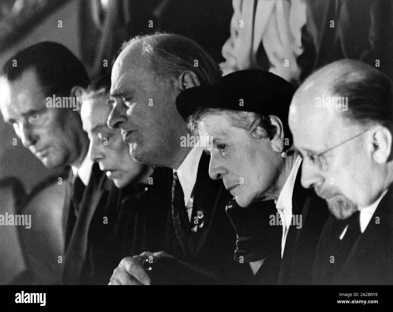 Brecht disposed the desired circumstances of his funeral while he was ...