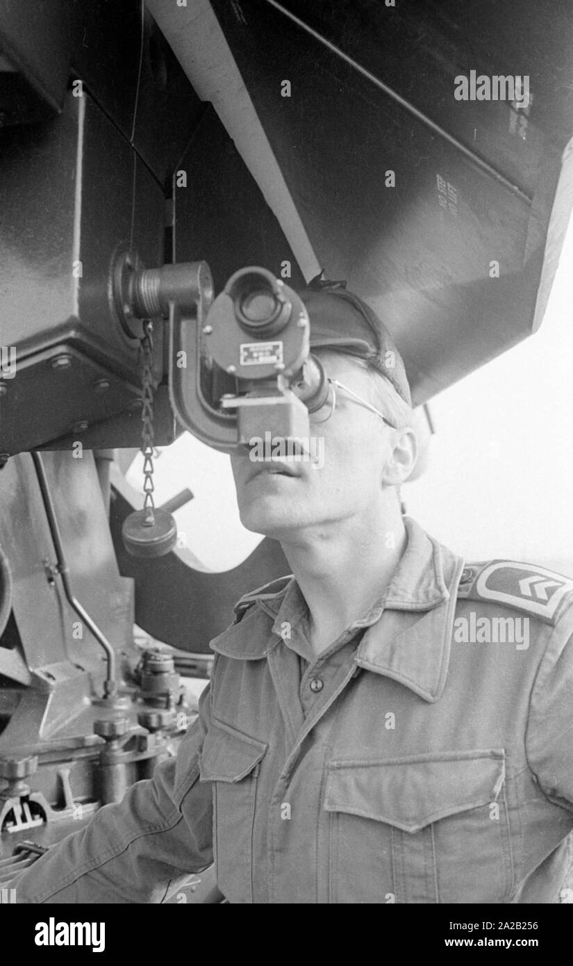 Photo series made during a visit to a unit of the Bundeswehr at ...