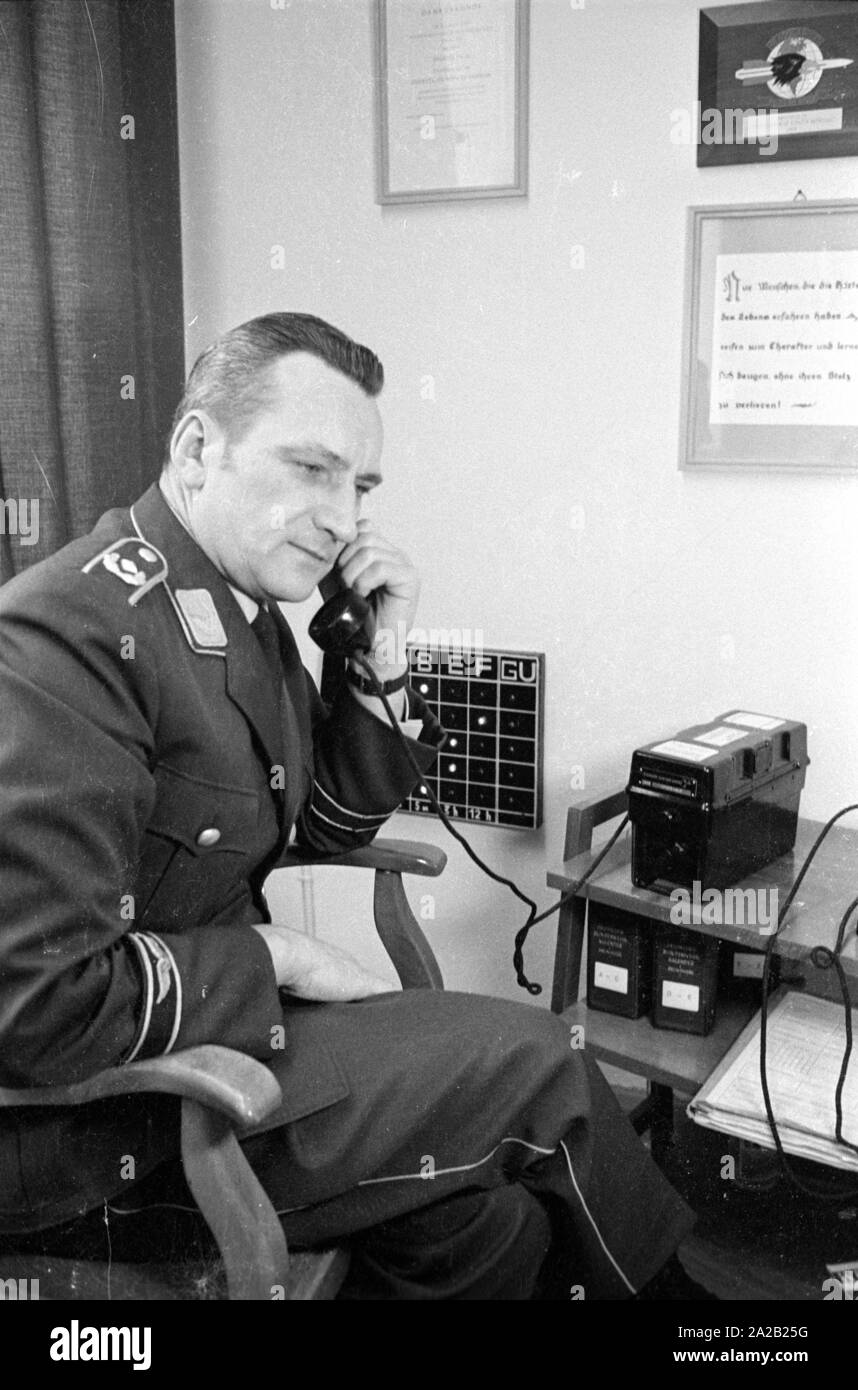 Photo series made during a visit to a unit of the Bundeswehr at ...
