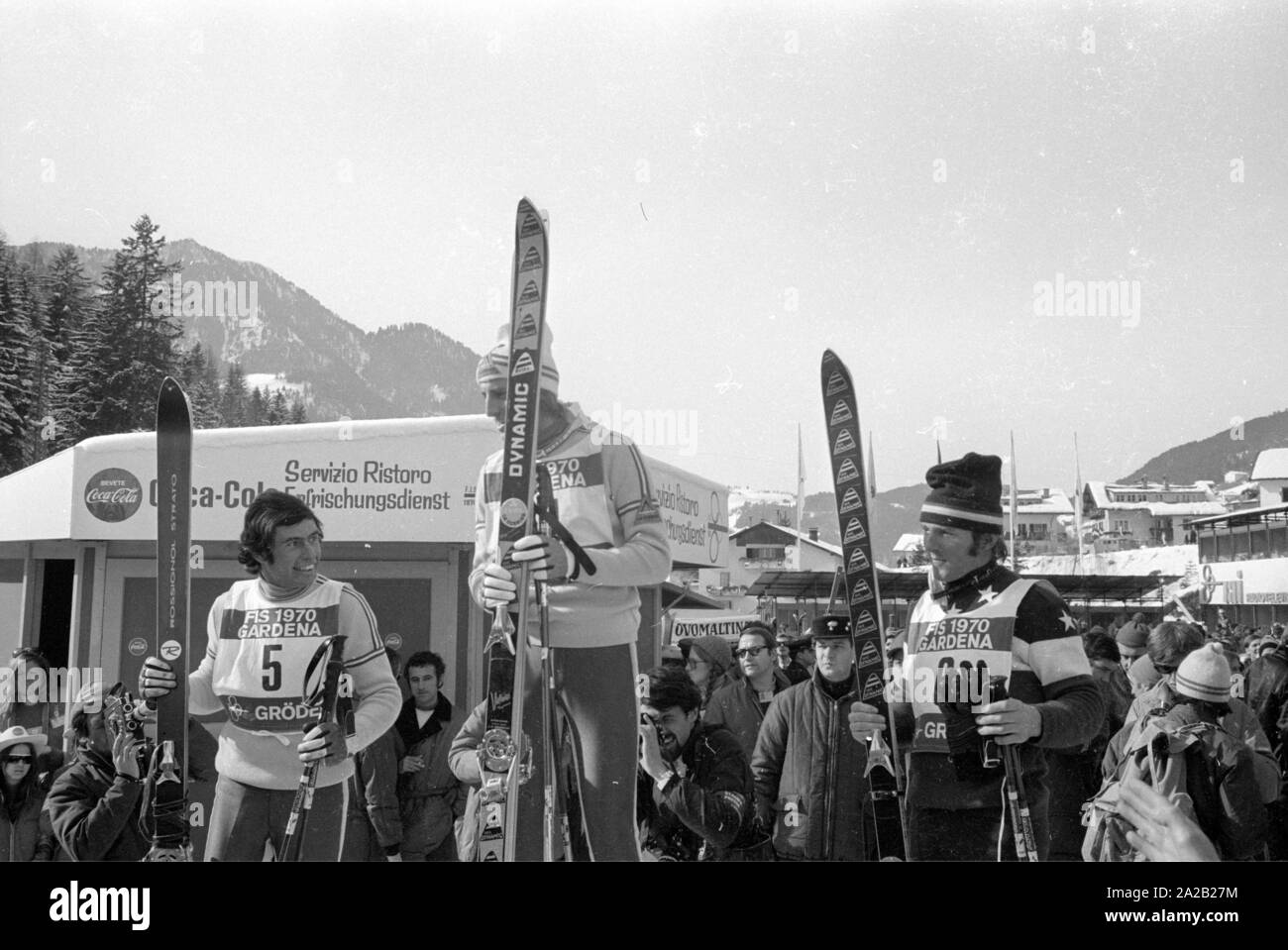 Alpine skiing world cup 1970 hi-res stock photography and images - Alamy