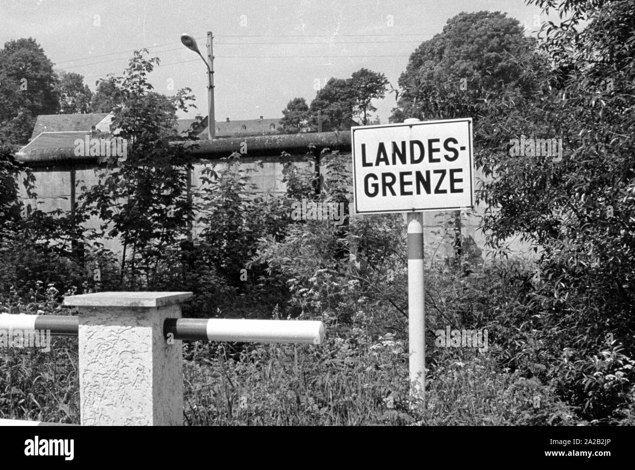 The village of Moedlareuth along the Tannbach was annexed to various ...