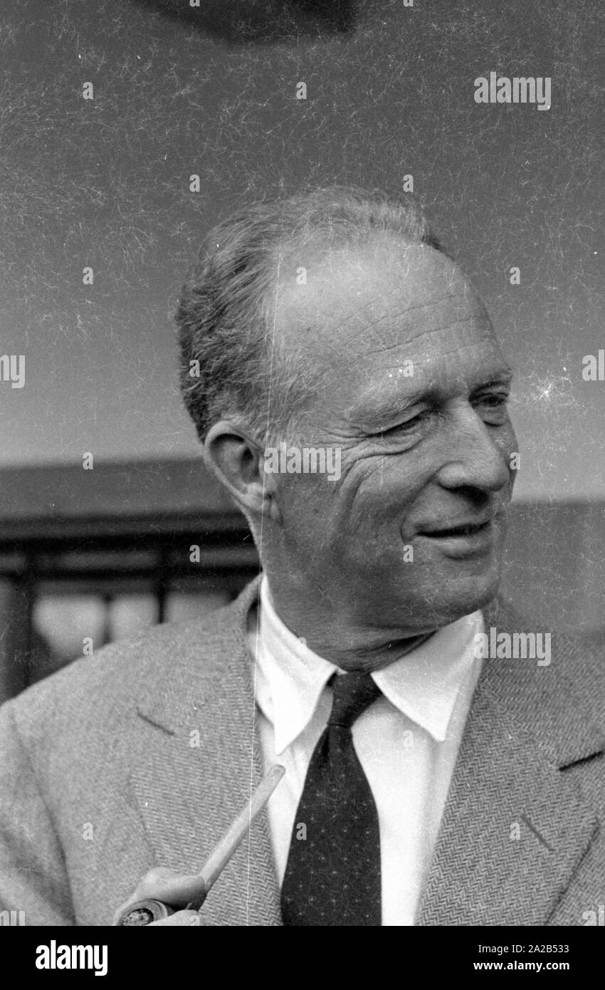 Excursion of the high nobility around Leopold III, then king of Belgium ...