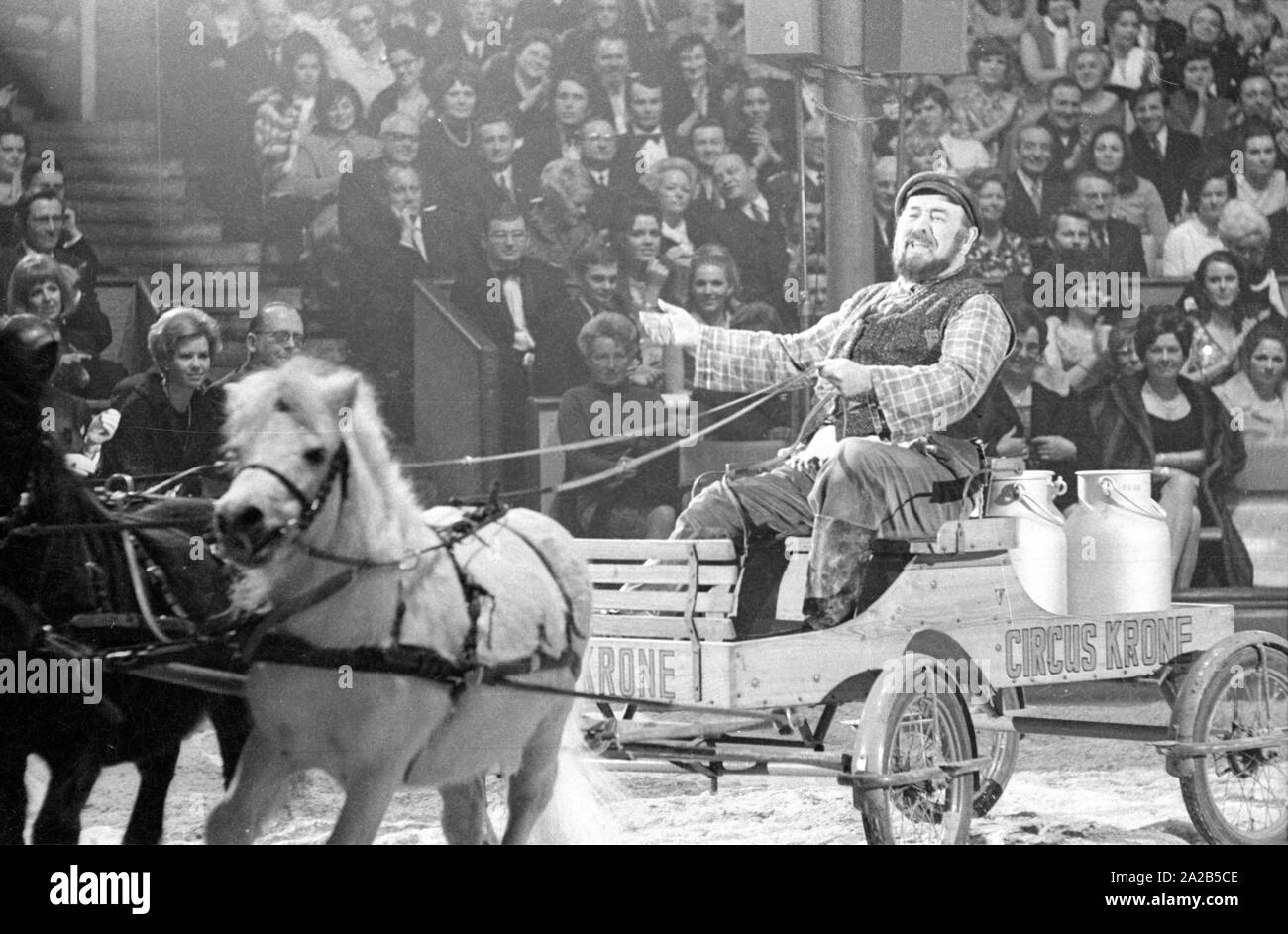 A circus program was held annually by celebrities in front of an ...