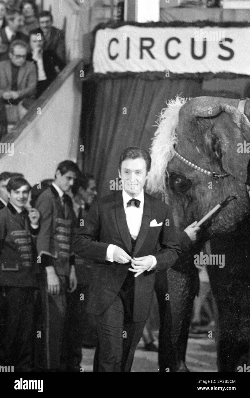 A circus program was held annually by celebrities in front of an ...