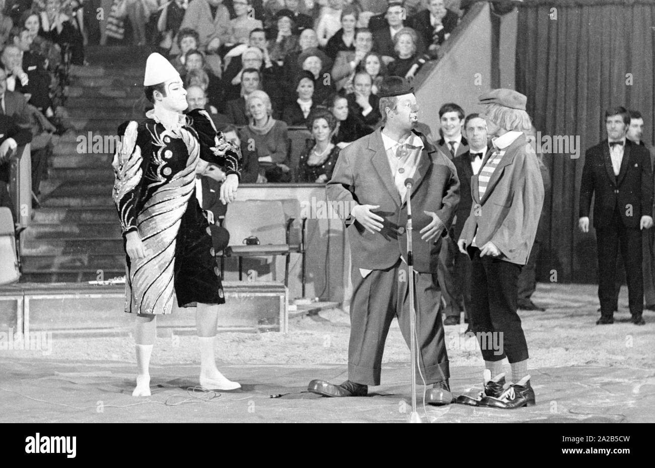 A circus program was held annually by celebrities in front of an ...