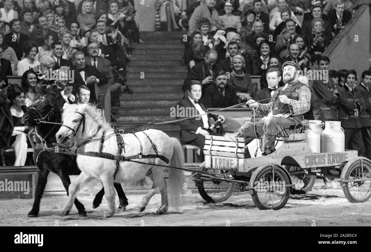A circus program was held annually by celebrities in front of an ...