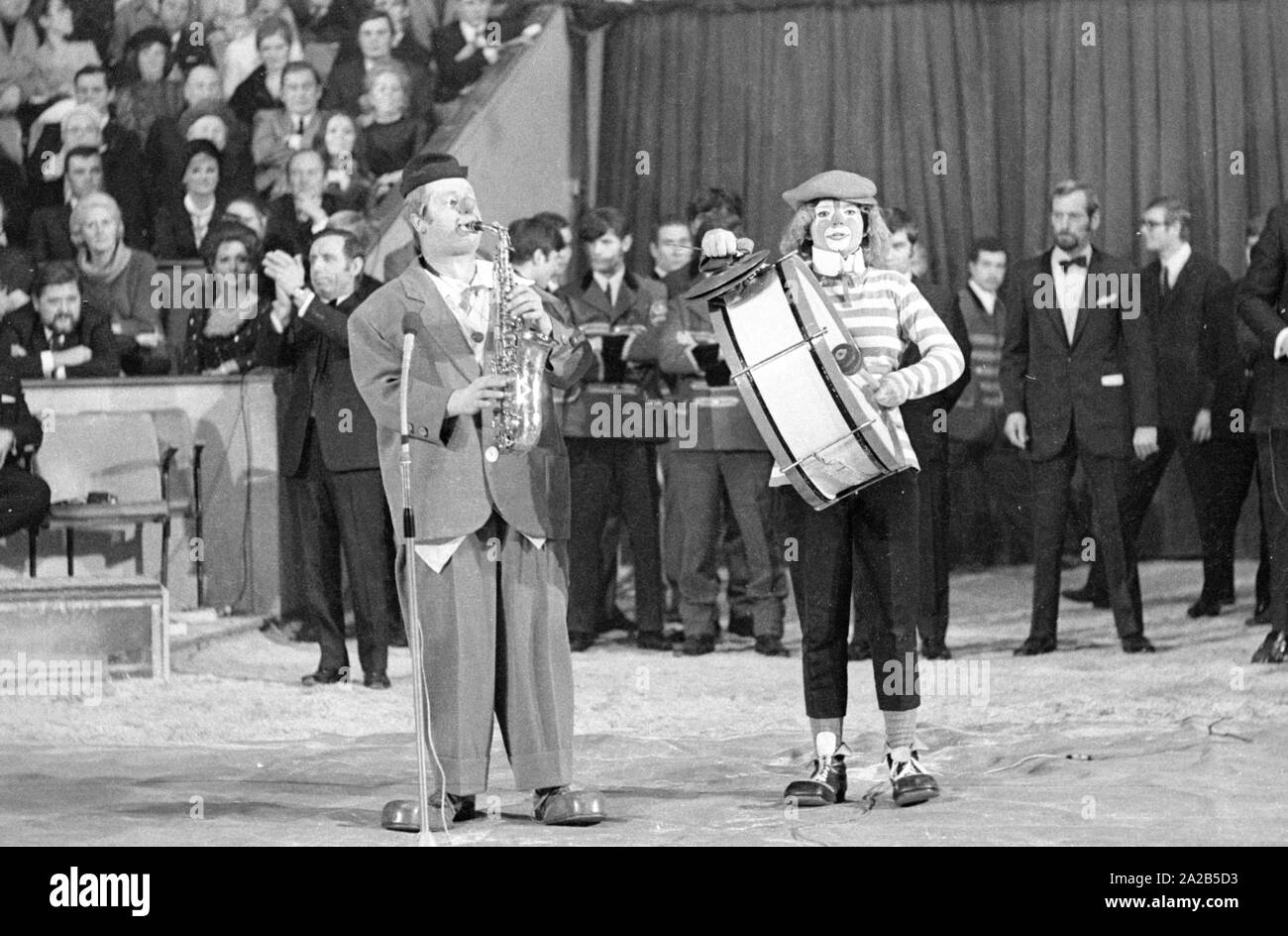 A circus program was held annually by celebrities in front of an ...