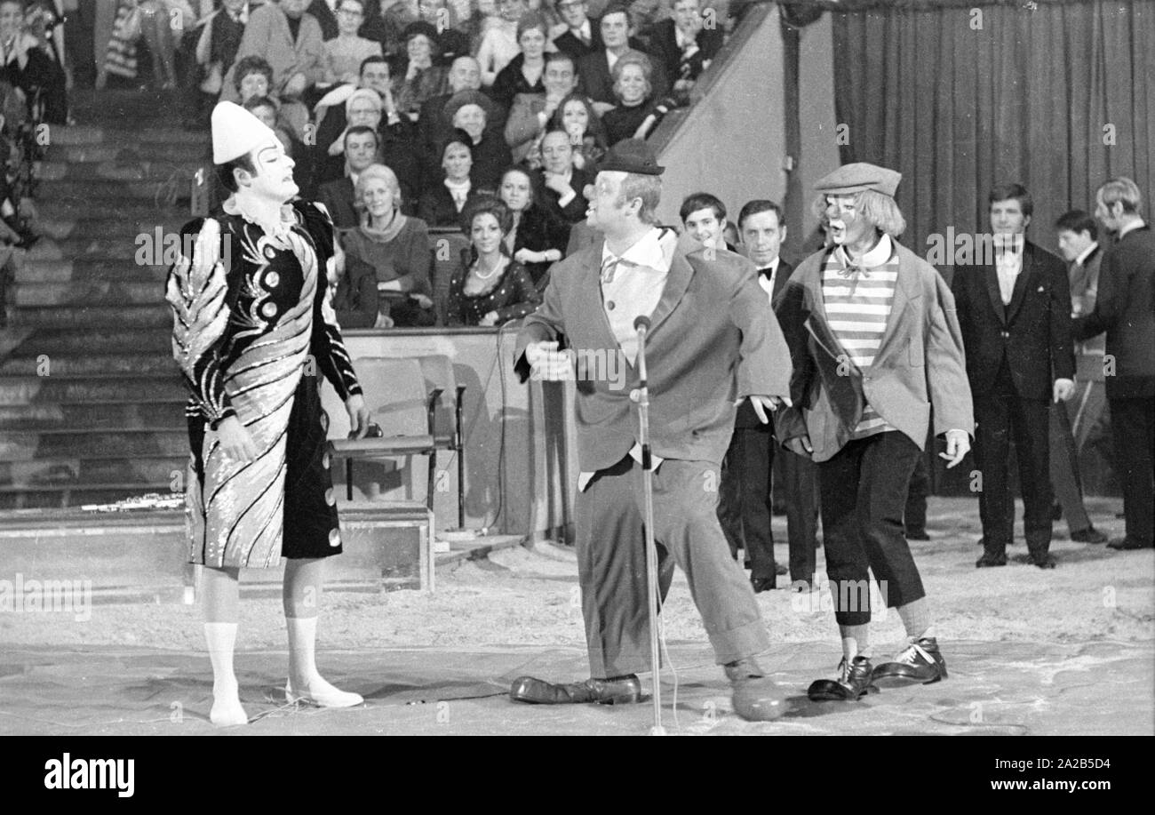 A circus program was held annually by celebrities in front of an ...