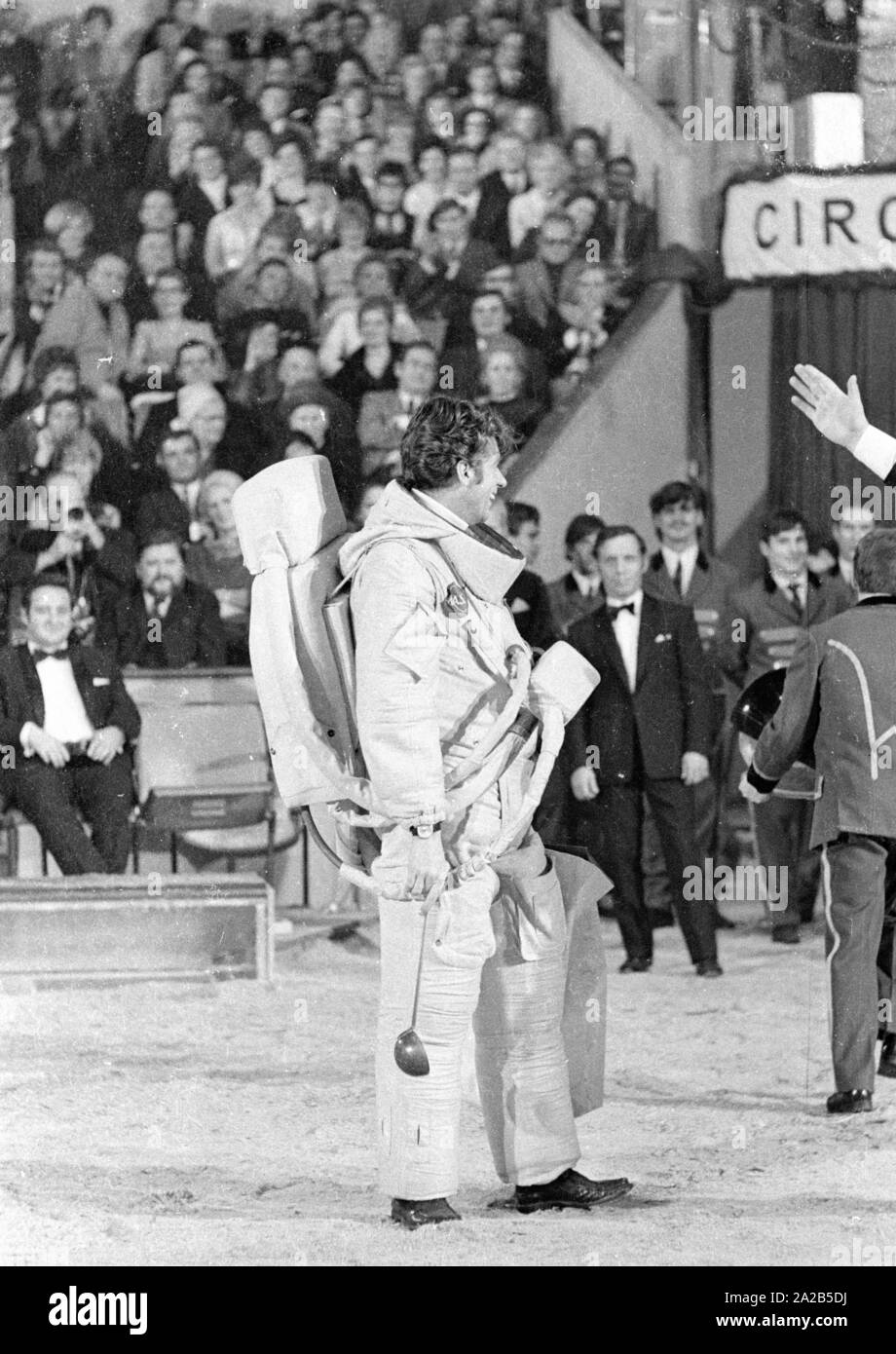 A circus program was held annually by celebrities in front of an ...