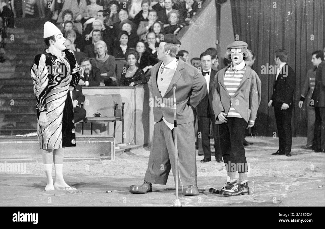 A circus program was held annually by celebrities in front of an ...