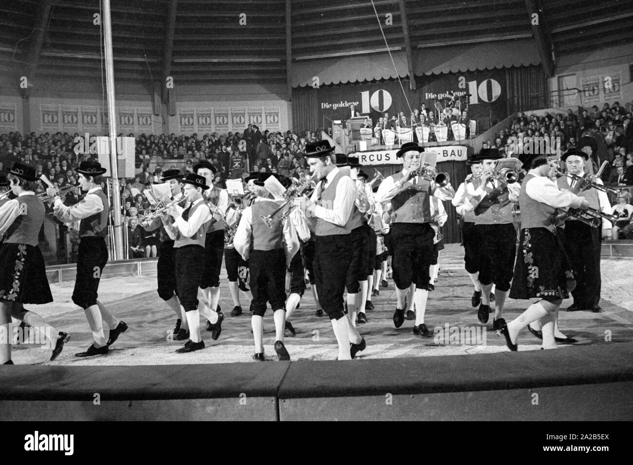 A circus program was held annually by celebrities in front of an ...