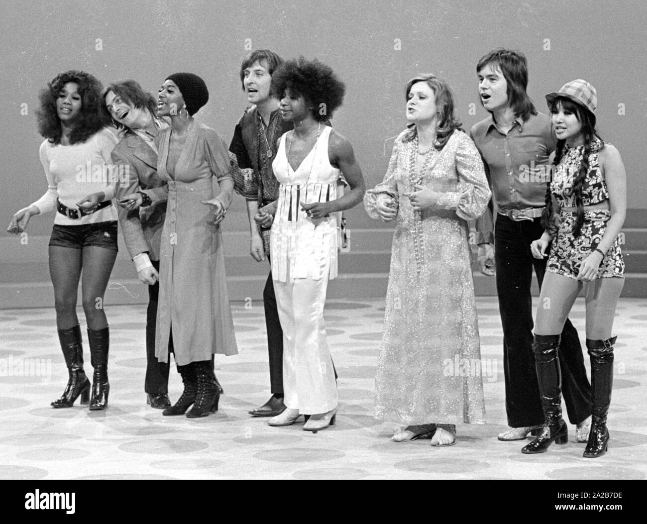 Television band 70s hi-res stock photography and images - Alamy