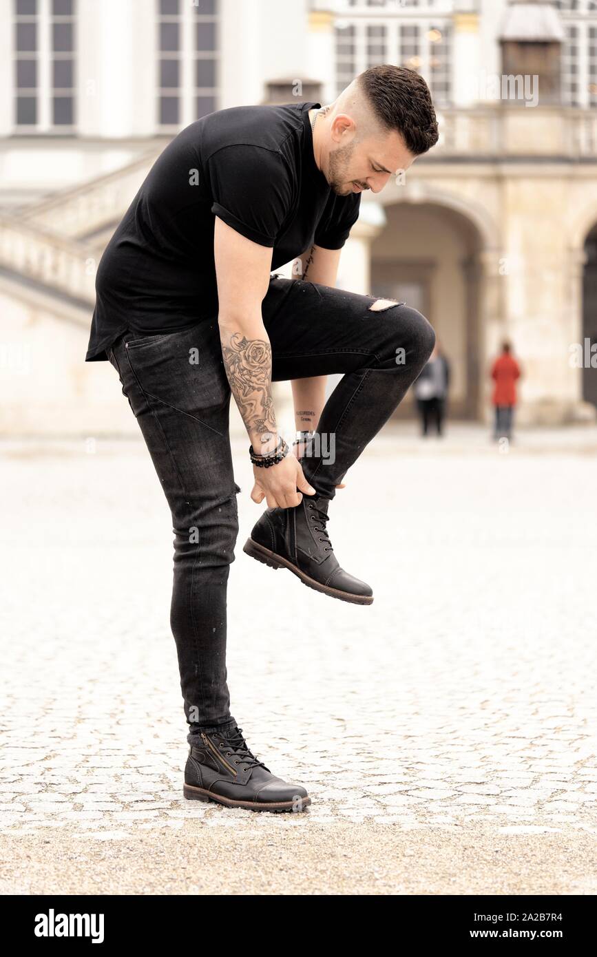 Trouser Leg High Resolution Stock Photography and Images - Alamy