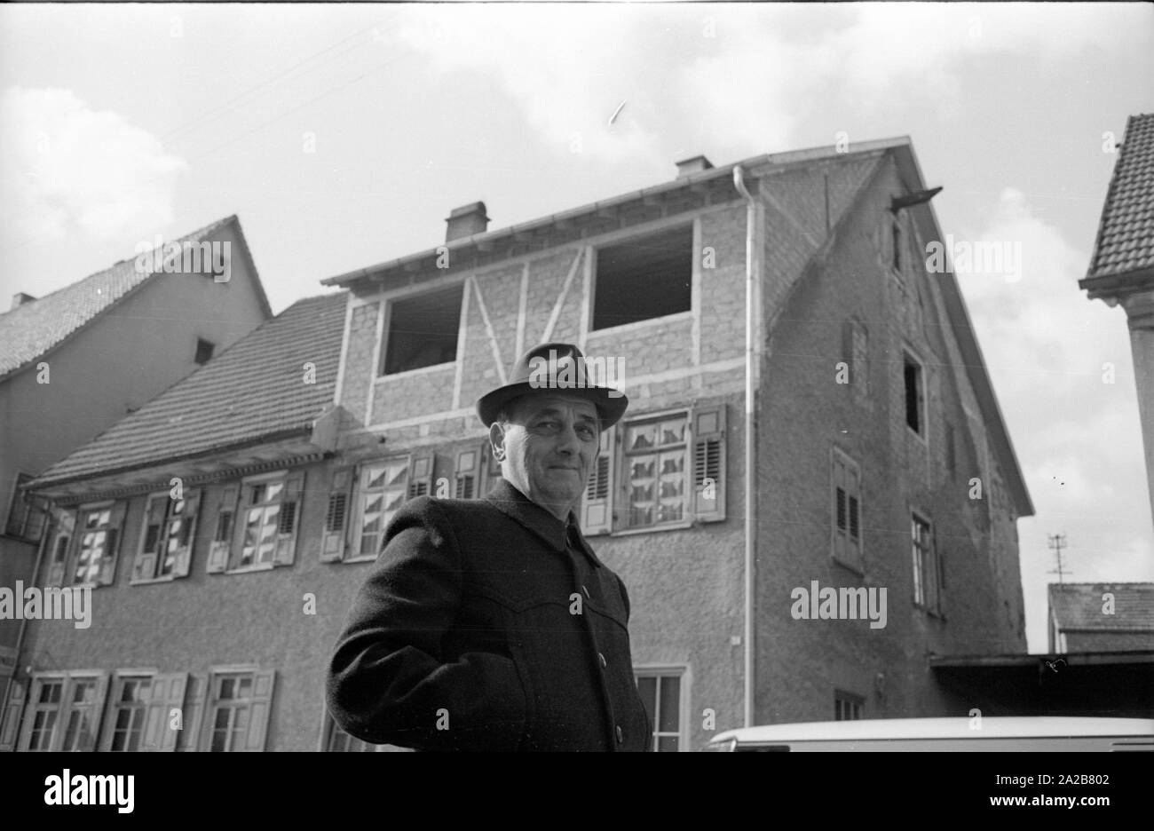 Renovated old Black and White Stock Photos & Images - Alamy