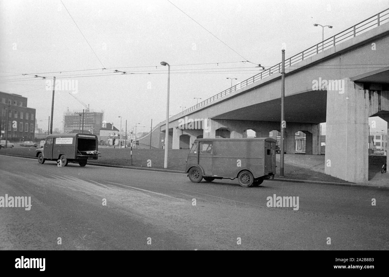 The "Chiswick flyover", an elevated highway section in Chiswick, London ...