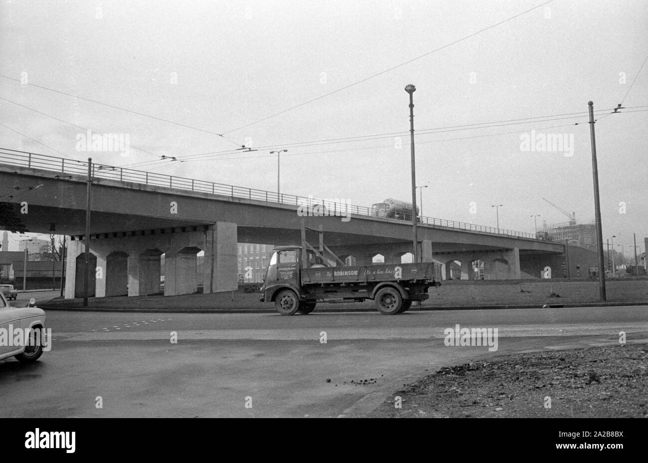 The "Chiswick flyover", an elevated highway section in Chiswick, London ...
