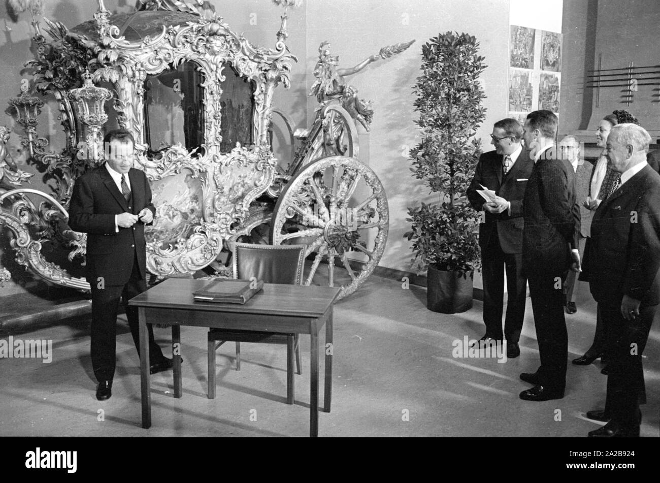 In late April 1971, the Belgian royal couple visited Munich. In the ...