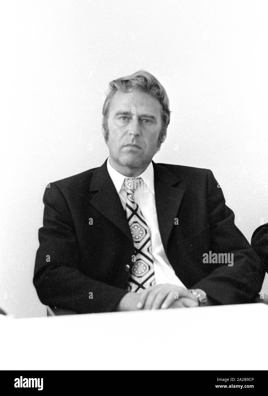 Press conference on board Cut Out Stock Images & Pictures - Alamy