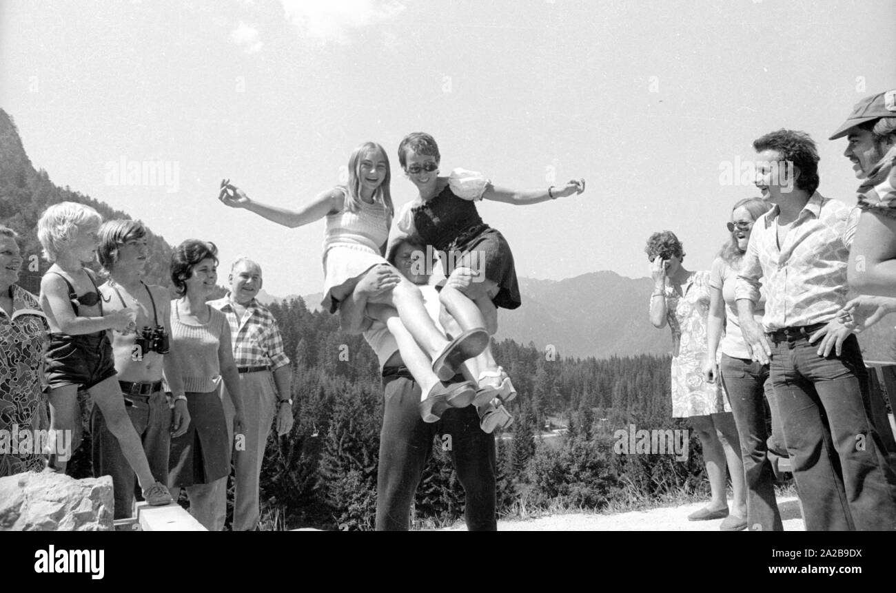 Lifting stone Black and White Stock Photos & Images - Alamy