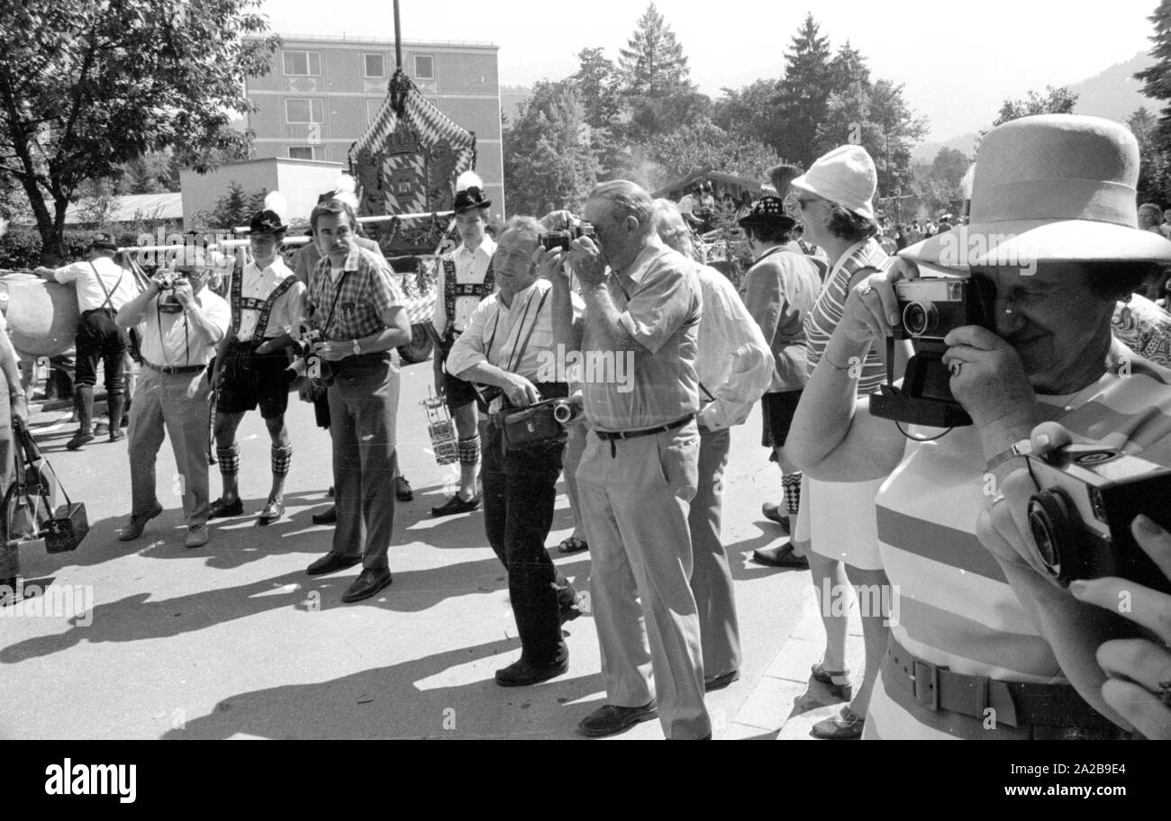 Tourists bavaria Black and White Stock Photos & Images - Alamy