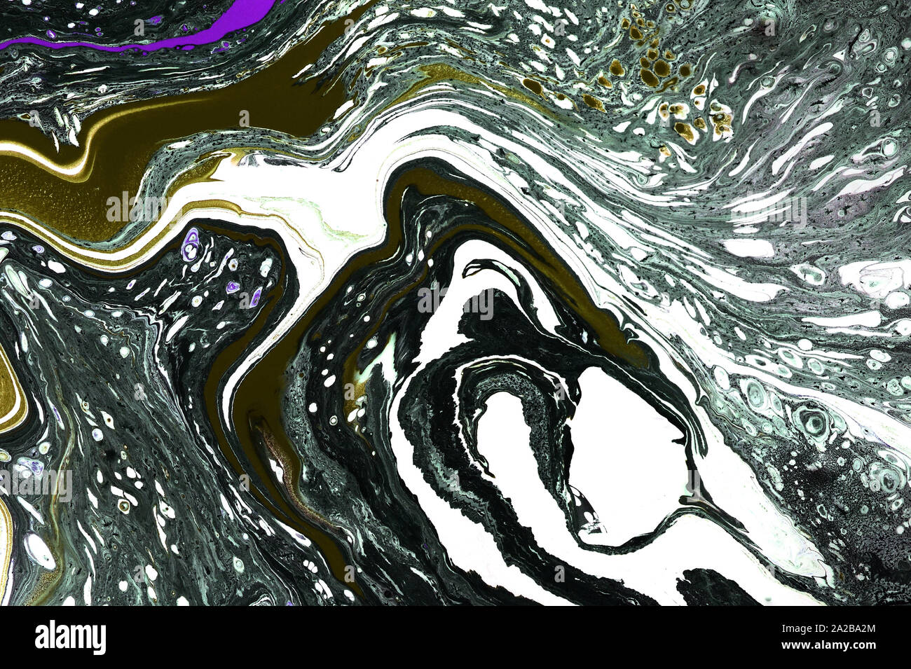 Red Ink, paint, abstract. Closeup of the painting. Colorful abstract ...