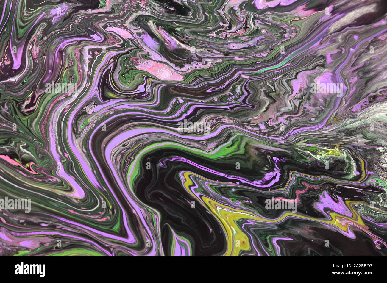 Red Ink, paint, abstract. Closeup of the painting. Colorful abstract ...