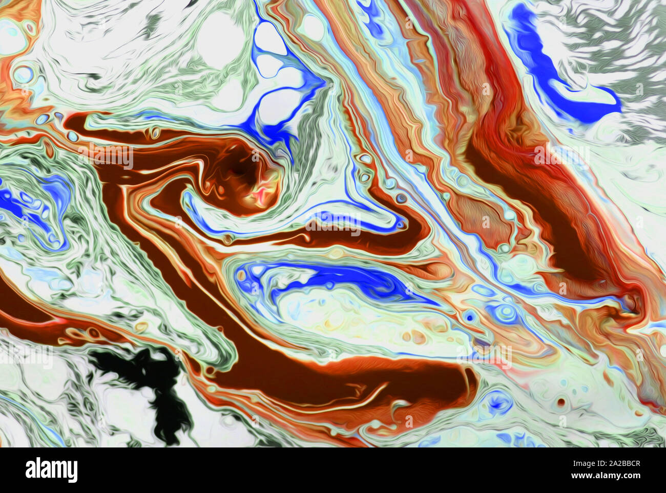 super liquid abstract background with oil painting streaks and ...