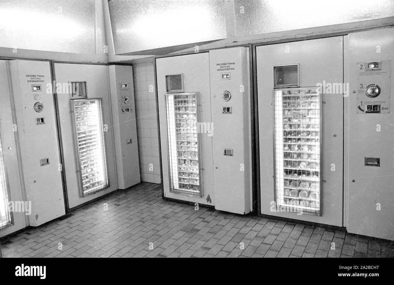 The vending machine business "Automatischer Lebensmittel Markt ...