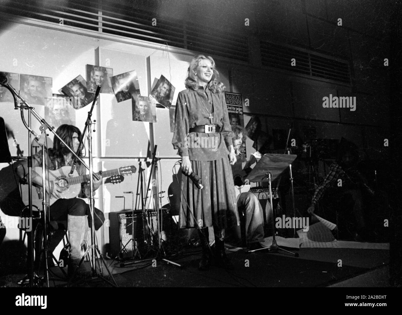 The Austrian ballet dancer and singer Margot Werner releasing her new ...