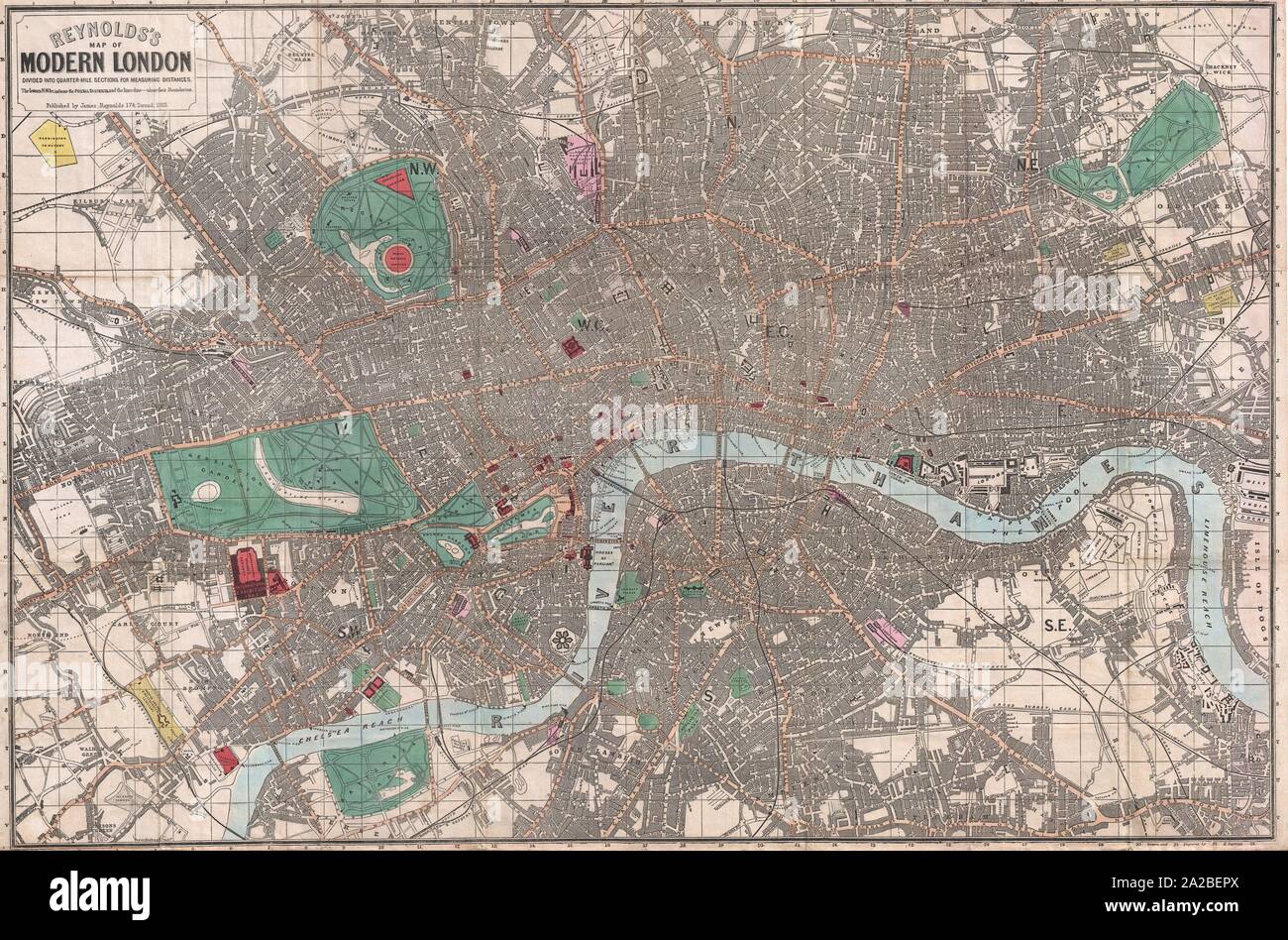 City of westminster modern map hi-res stock photography and images - Alamy
