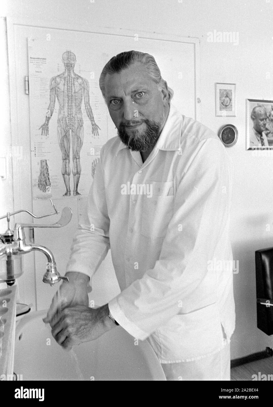 Dr. med. Peter Dosch, doctor and advocate of neural therapy Stock Photo ...