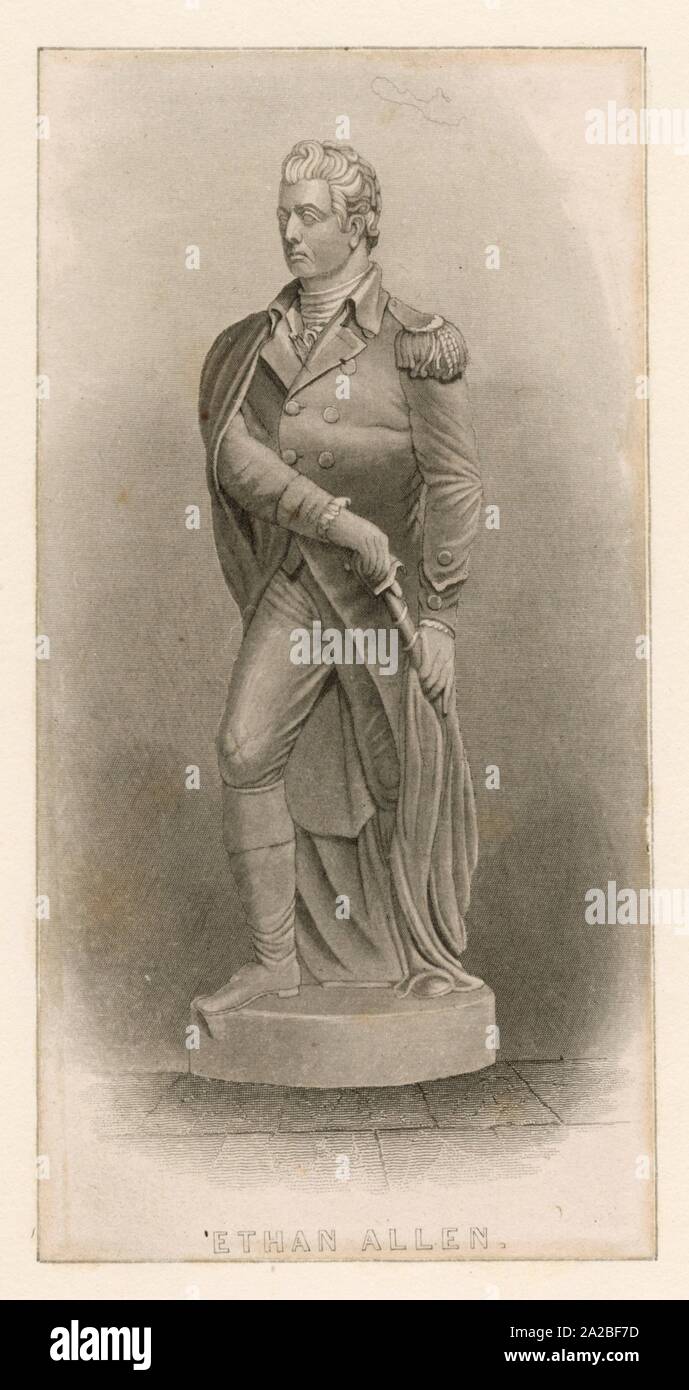 Ethan allen statue hi-res stock photography and images - Alamy