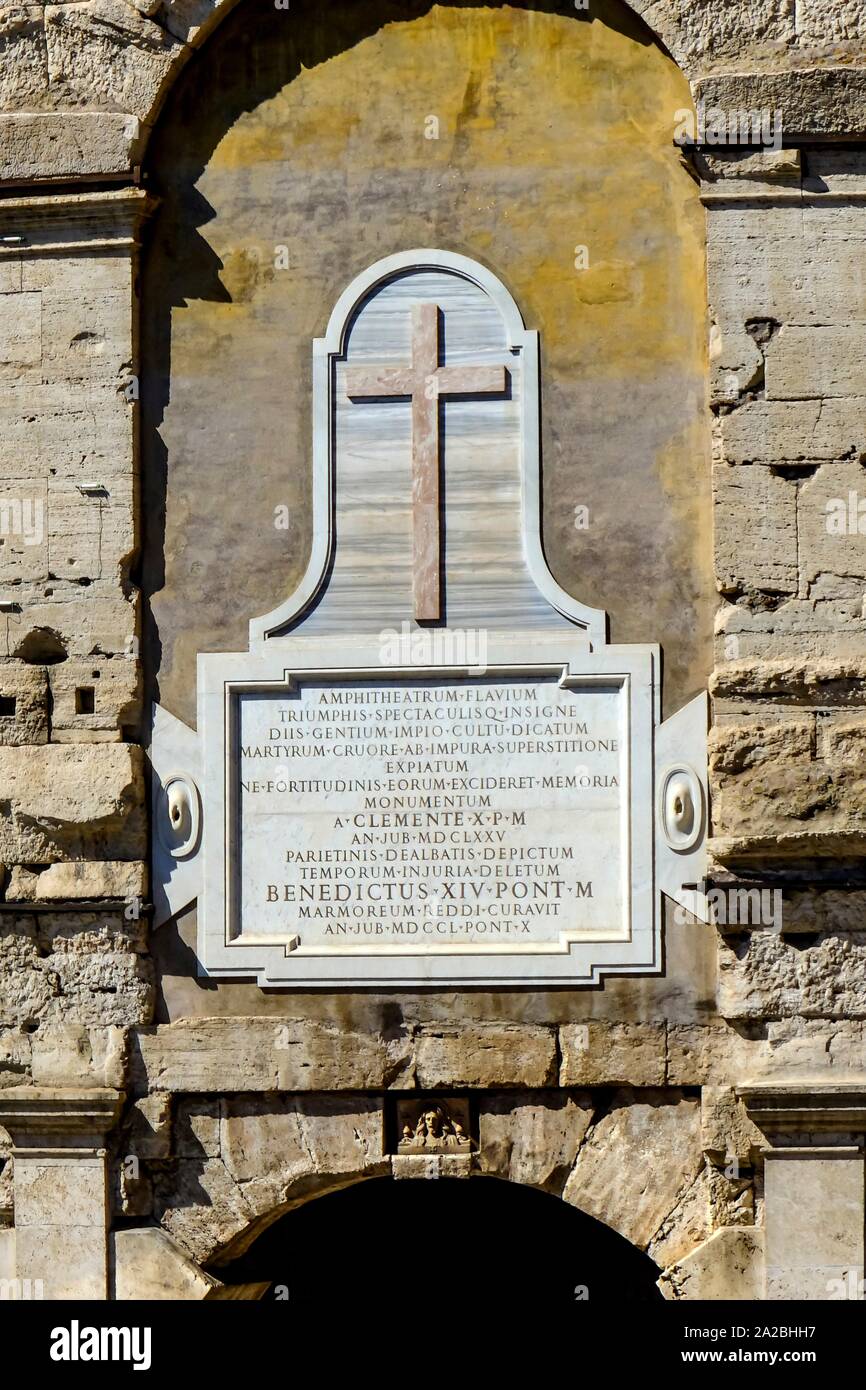 Christian art rome cross hi-res stock photography and images - Alamy