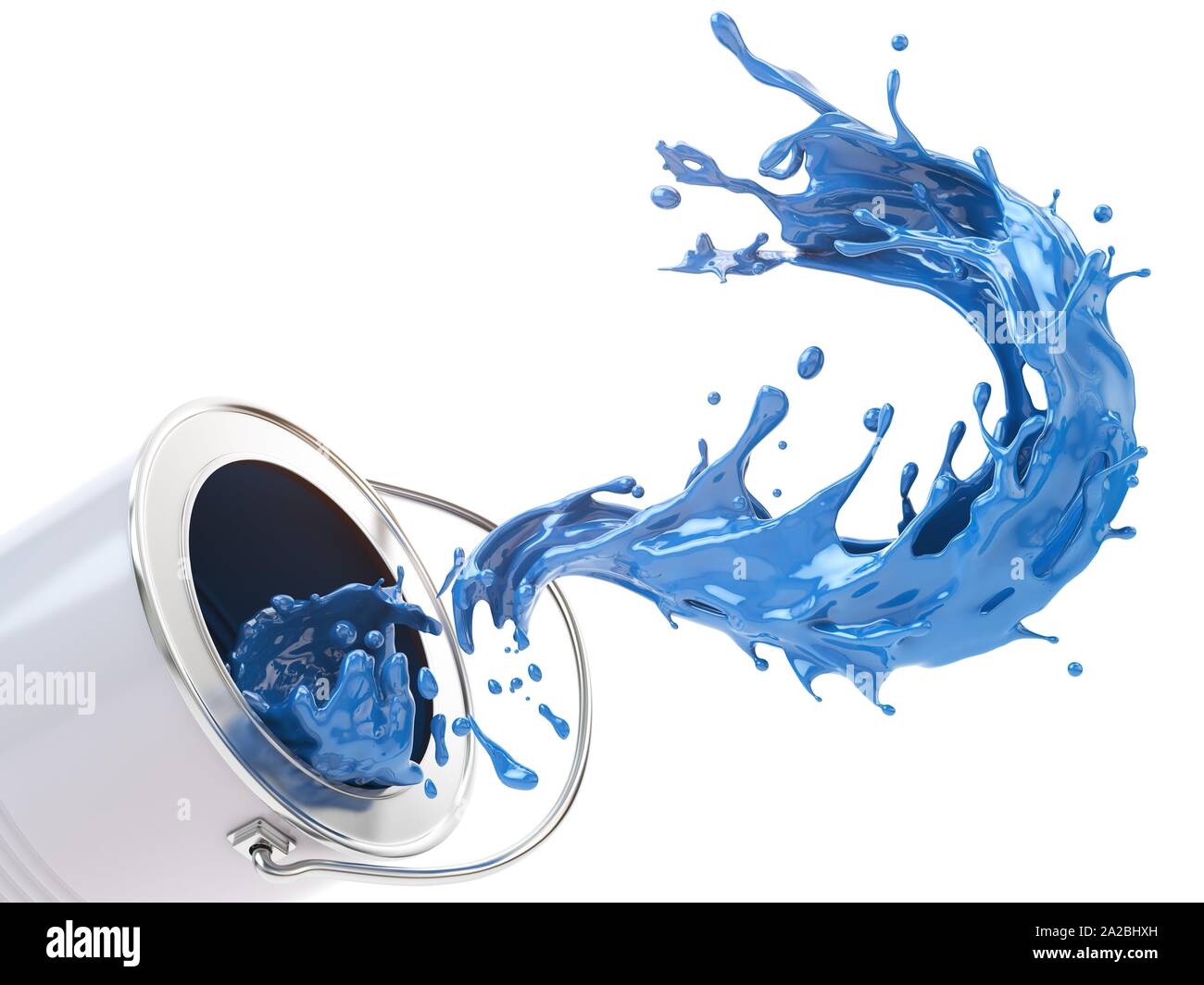 Paint splashing tin hi-res stock photography and images - Alamy