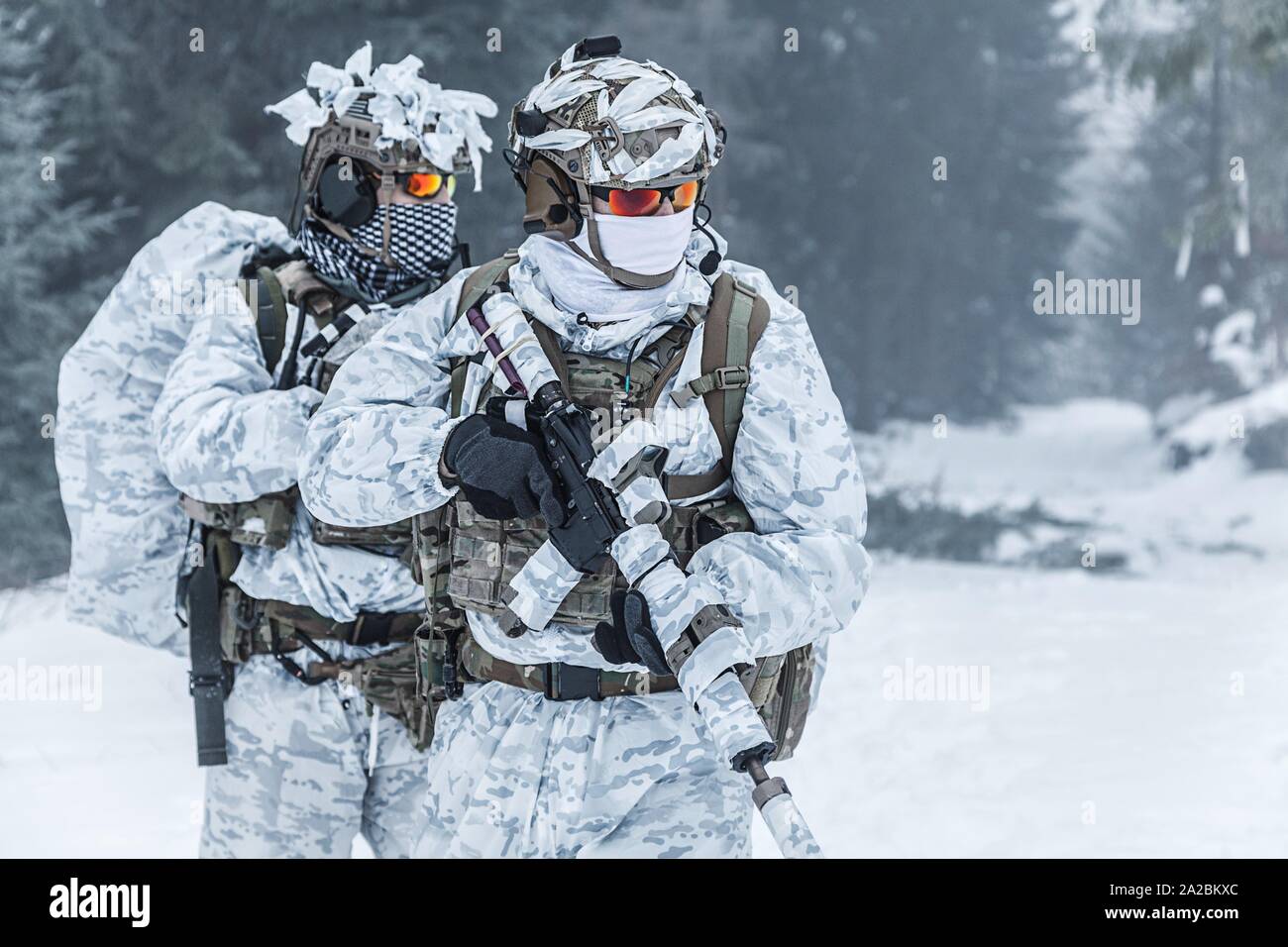 Mountain arctic warfare hi-res stock photography and images - Alamy