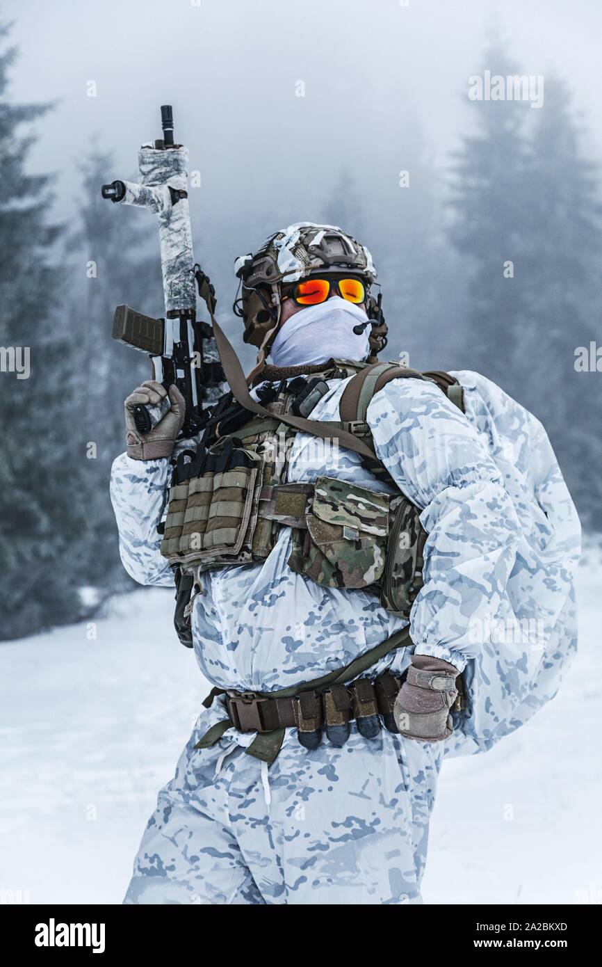 Mountain arctic warfare hi-res stock photography and images - Alamy