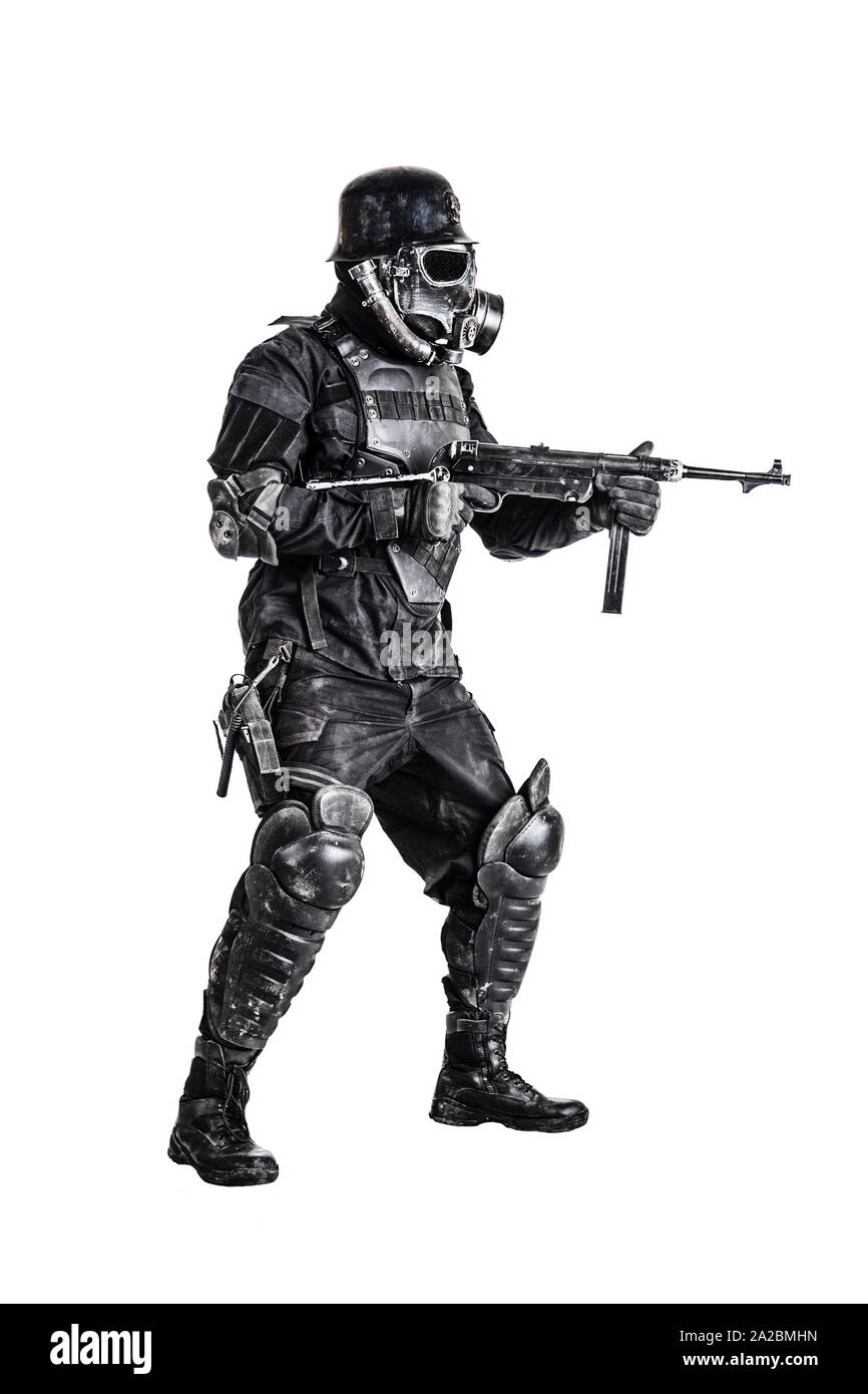 Gas Mask Soldier Png