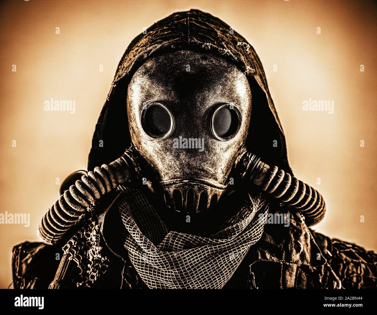 Animal wearing gas mask hi-res stock photography and images - Alamy