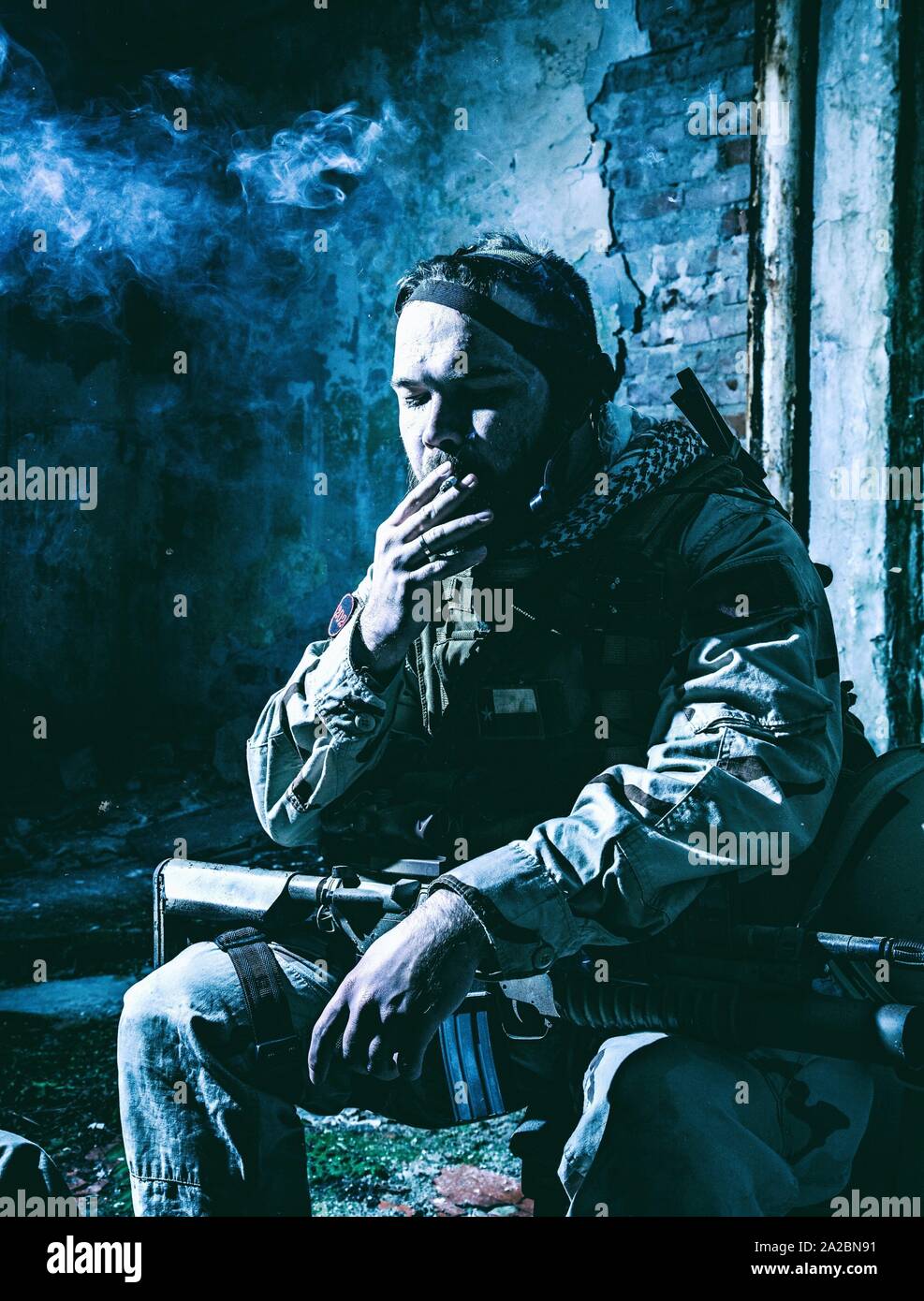 Exhaustion cigarette hi-res stock photography and images - Alamy