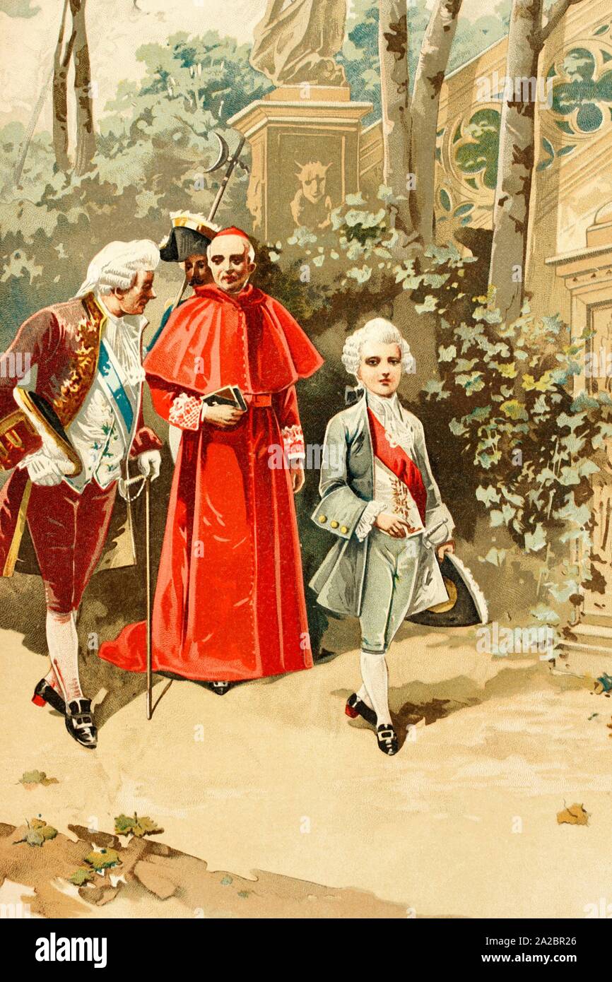 Young louis xv hi-res stock photography and images - Alamy