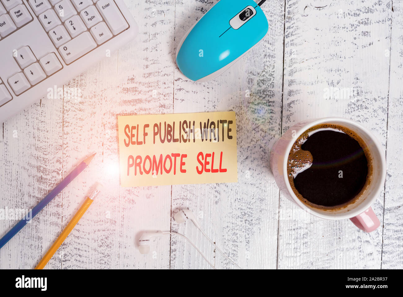 Conceptual hand writing showing Self Publish Write Promote Sell ...