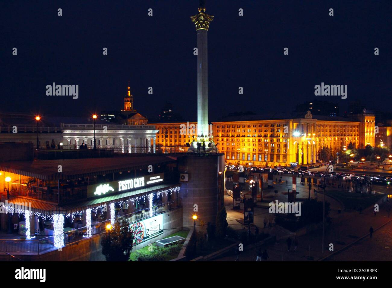 Night lights square hi-res stock photography and images - Alamy