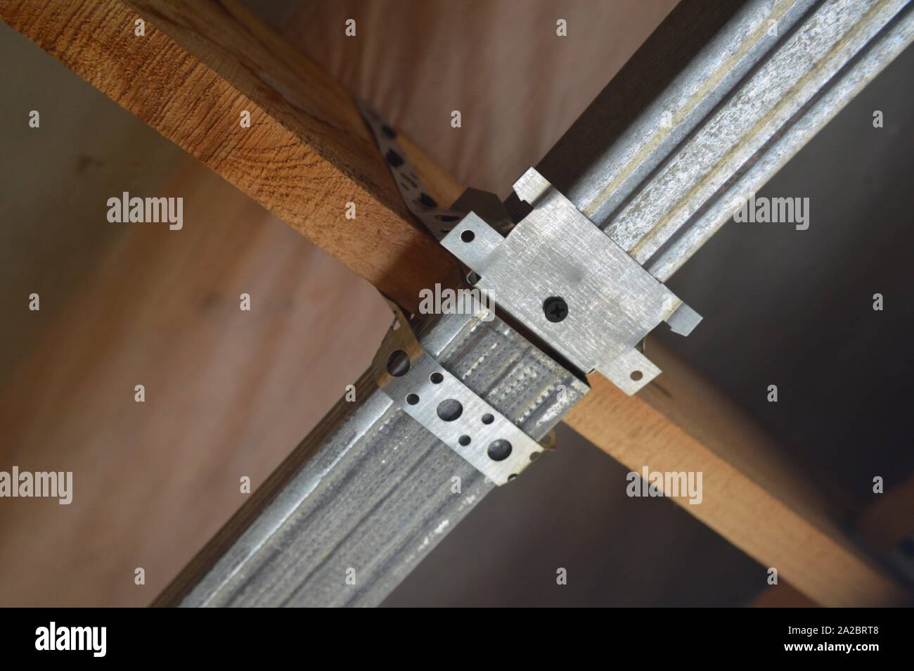 Metal Structure Drywall Detail High Resolution Stock Photography and ...