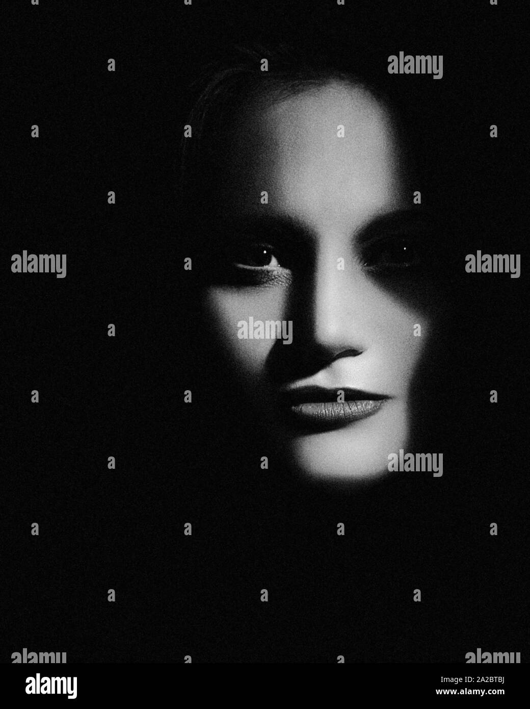 Horror movie background Black and White Stock Photos & Images - Alamy