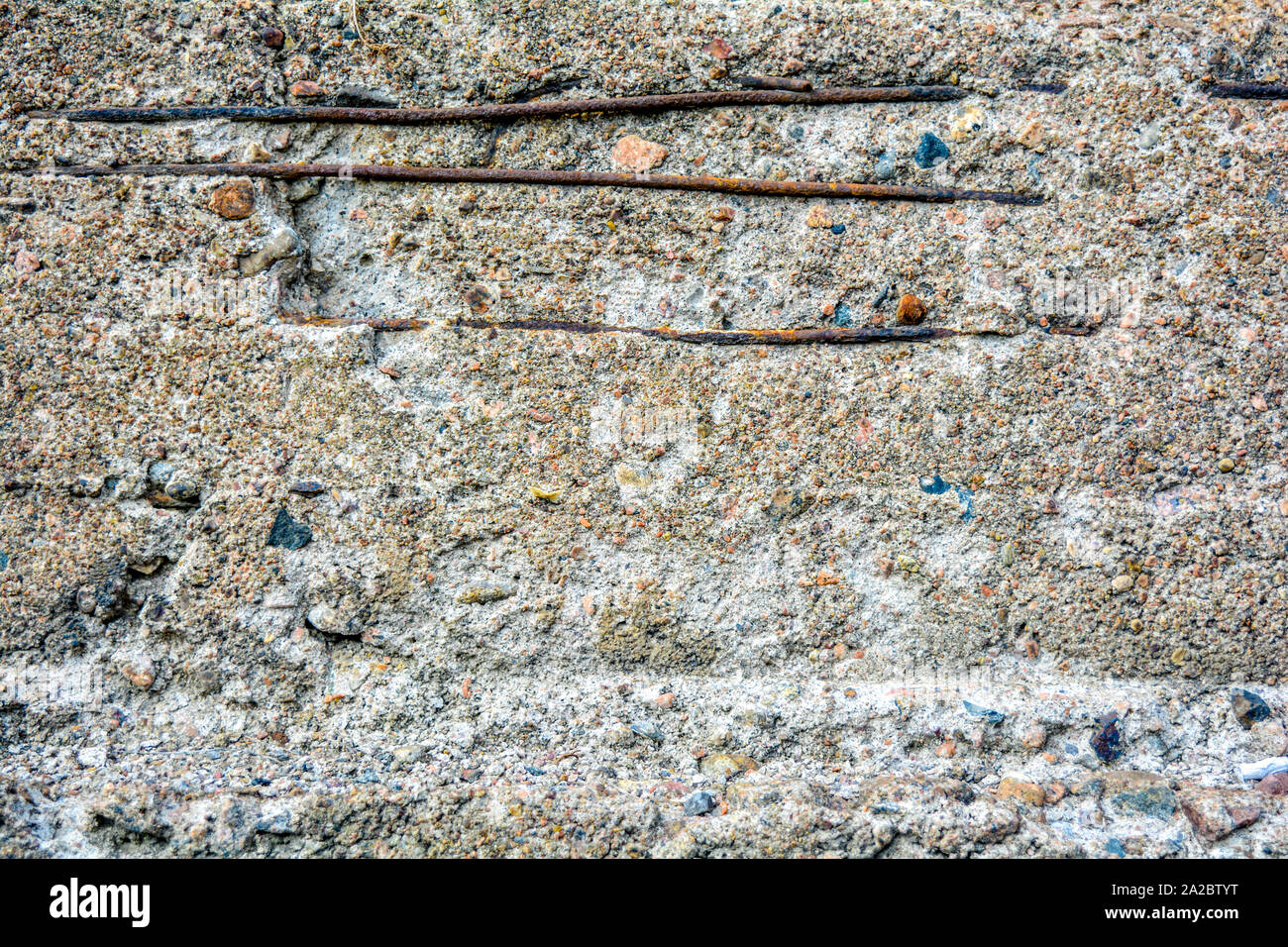 Crumbling Concrete Wall