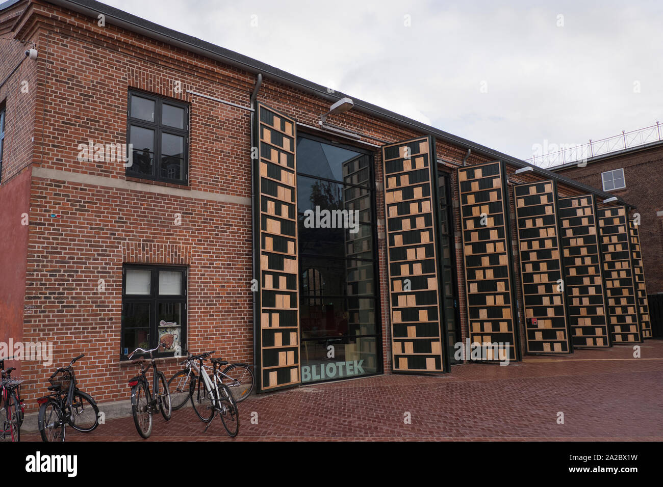 public library in Norrebro in Copenhagen, Denmark Stock Photo - Alamy